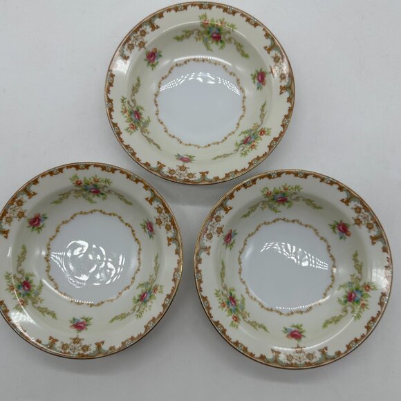 Sango | Dining | Vintage Sango Regal Rimmed Fruit Dessert Sauce Bowls ...